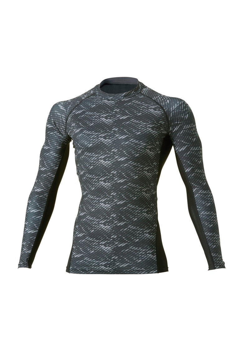 SOWA 50620 桑和 G.GROUND 吸汗速乾 背脇メッシュ長袖クルーネックシャツ S?4L【春夏用】 - 作業服のカスタマイズ専門店【カスタマイズプロ】激安通販で刺繍・縫製・プリントを提供