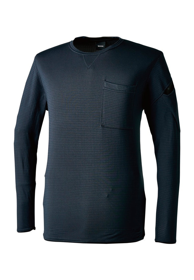 TS DESIGN 8525 藤和 保温性 通気性 軽量 ロングスリーブTシャツ SS?6L 【秋冬用】- 作業服のカスタマイズ専門店【カスタマイズプロ】 激安通販で刺繍・縫製・プリントを提供