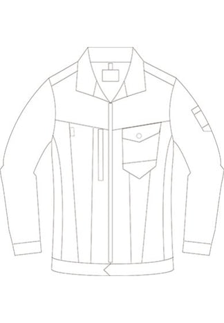 バートル 671 BURTLE 伸長率20％ ストレッチ 長袖ジャケット S?5L - 作業服のカスタマイズ専門店 激安通販で刺繍・縫製・プリントを提供 – カスタマイズプロ