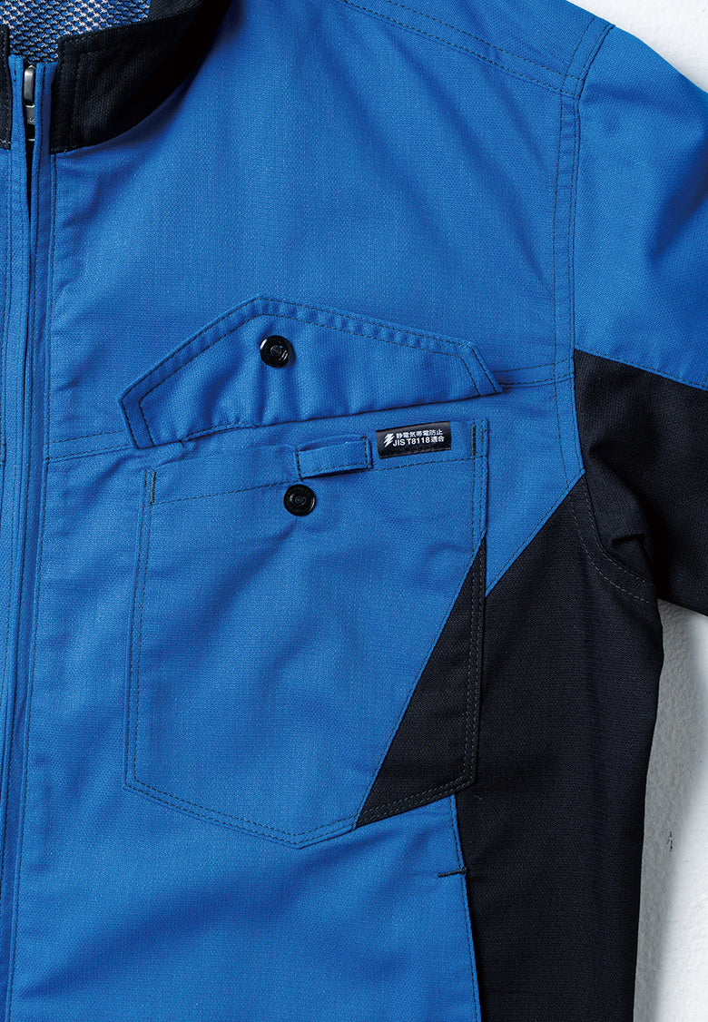 SOWA 3478-00 桑和 制電JIS T8118適合 リサイクル素材 長袖ブルゾン