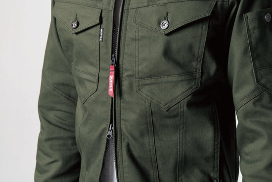バートル 5021 BURTLE CVCヘビーツイル 伸長率20％ ジャケット 男女兼用 【秋冬用】 - 作業服のカスタマイズ専門店【カスタマイズプロ】 激安通販で刺繍・縫製・プリントを提供