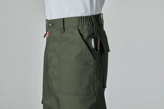 バートル 5023 BURTLE CVCヘビーツイル 伸長率20％ ワイドカーゴパンツ 男女兼用 【秋冬用】 – カスタマイズプロ