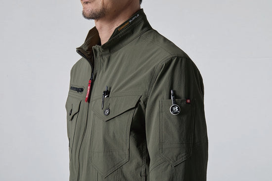 バートル 5031 BURTLE CORDURA® 接触冷感 ジャケット 【春夏用】 S～5L | 作業服とワークウェアの加工専門店【カスタマイズプロ】