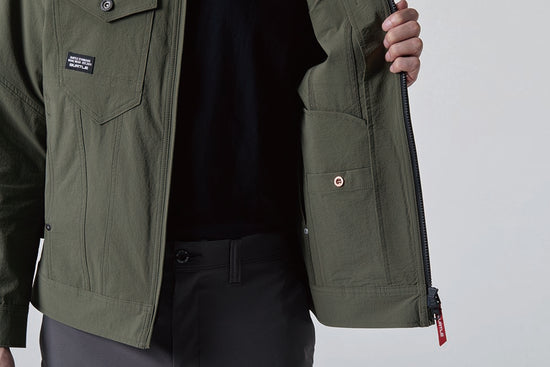 バートル 5031 BURTLE CORDURA® 接触冷感 ジャケット 【春夏用】 S～5L | 作業服とワークウェアの加工専門店【カスタマイズプロ】