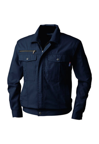 SOWA 613 桑和 イージーアイロン タフ素材 綿混・制電長袖ブルゾン SS?8L【春夏用】 【カスタマイズプロ】 激安通販で刺繍・縫製・プリントを提供