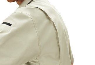 SOWA 613 桑和 イージーアイロン タフ素材 綿混・制電長袖ブルゾン SS?8L【春夏用】 【カスタマイズプロ】 激安通販で刺繍・縫製・プリントを提供