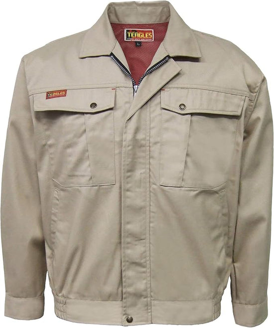 7600 定番デザインの丈夫なTCブルゾン【TEAGLES】- 作業服のカスタマイズ専門店【カスタマイズプロ】 激安通販で刺繍・縫製・プリントを提供