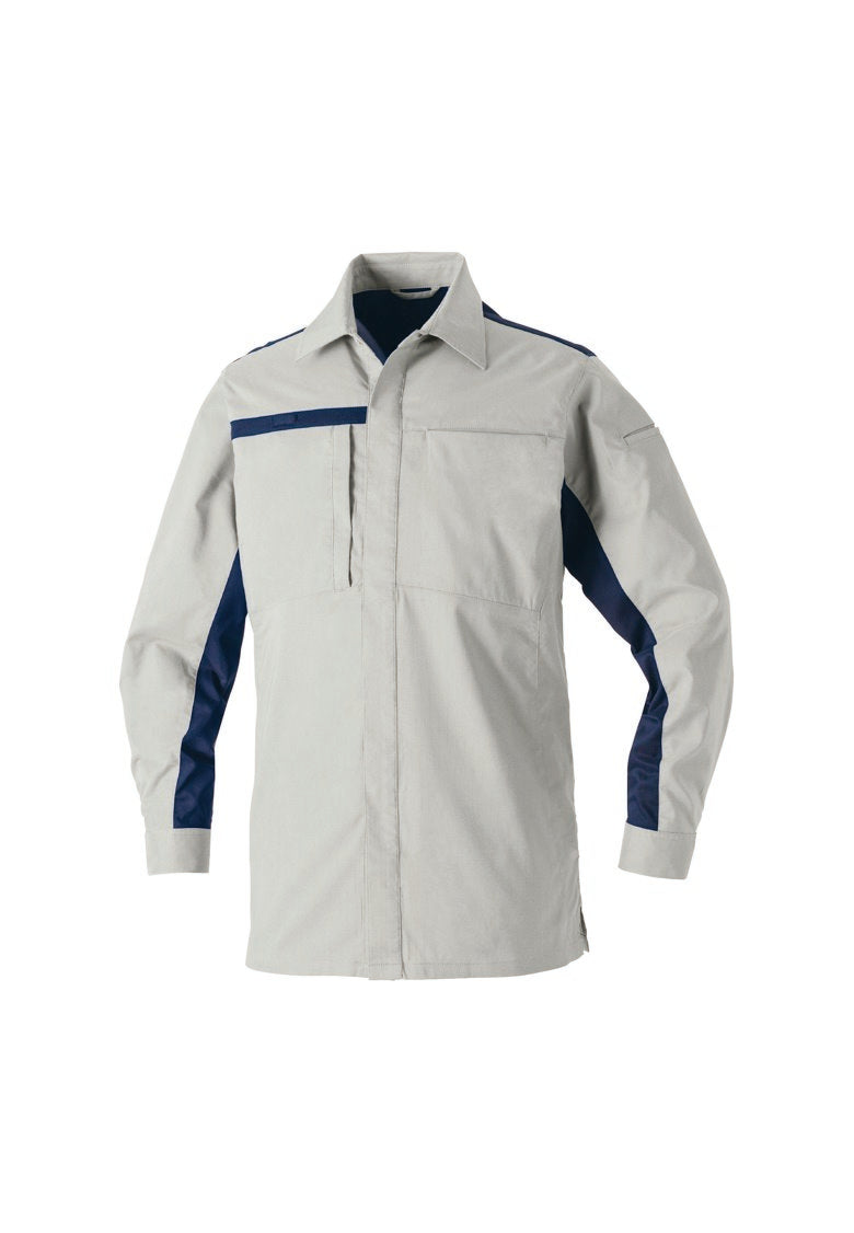 SOWA 9528-00 桑和 制電JIS T8118適合品 エコ 長袖ブルゾン【春夏用】 SS～8L | 作業服とワークウェアの加工専門店【カスタマイズプロ】