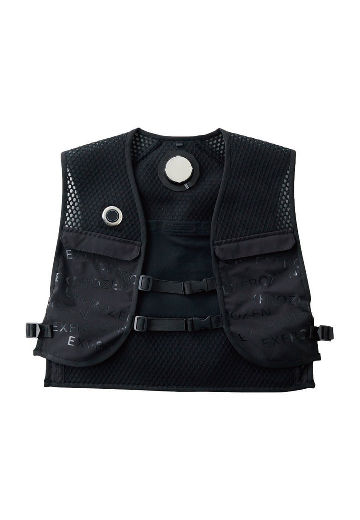 サンエス EF92452 ペルチェ3個搭載 熱中症対策 冷却フローズンベスト- 作業服のカスタマイズ専門店【カスタマイズプロ】 激安通販で刺繍・縫製・プリントを提供